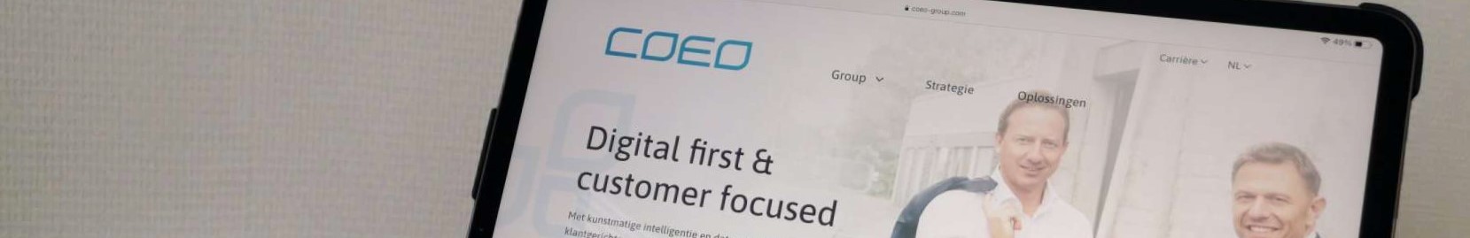 Lancering nieuwe website van de coeo Group - coeo